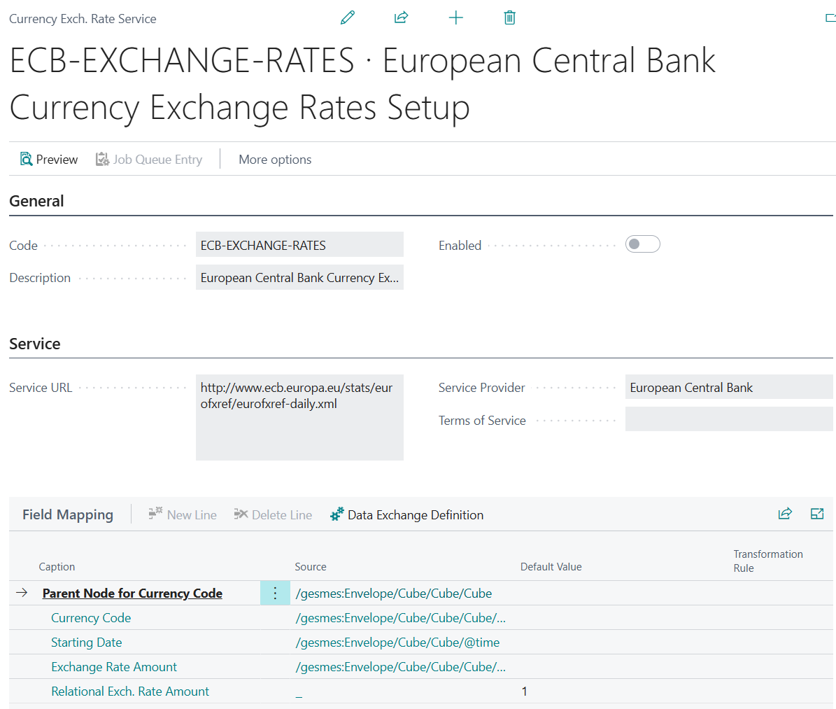 Managing exchange rate adjustments